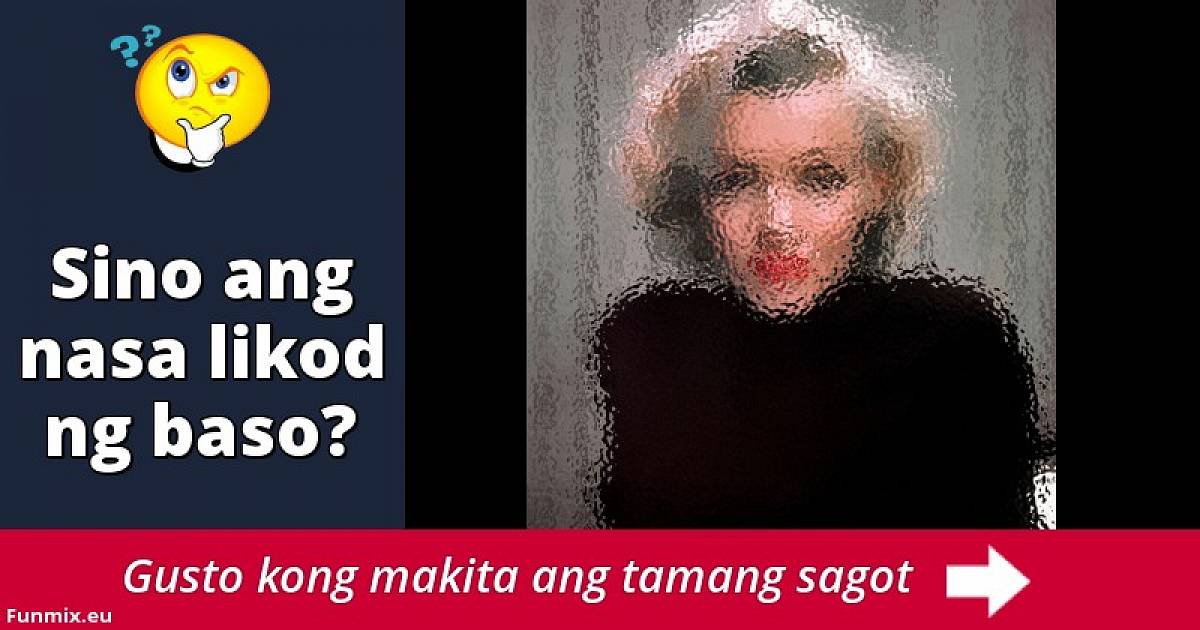 Sino ang nasa likod ng baso? | Funmix.eu