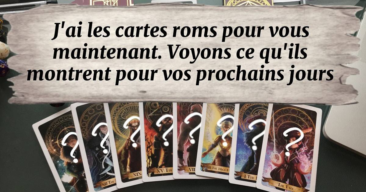 J'ai les cartes roms pour vous maintenant. Voyons ce qu'ils montrent ...