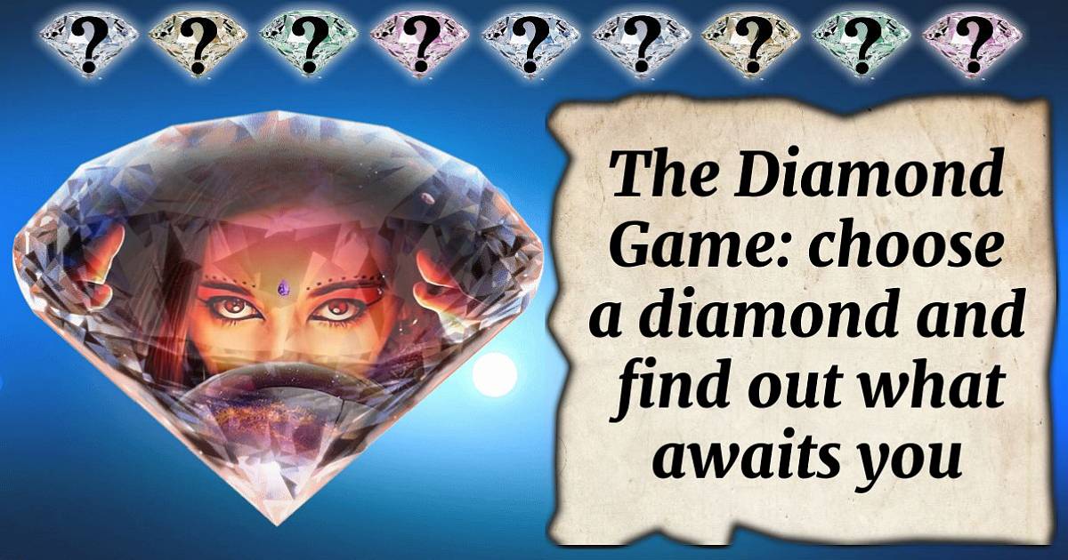 The Diamond Game: choose a diamond and find out what awaits you | Funmix.eu