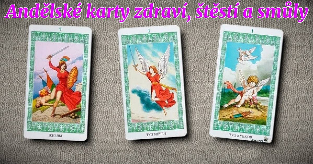 Andělské karty zdraví, štěstí a smůly | Funmix.eu