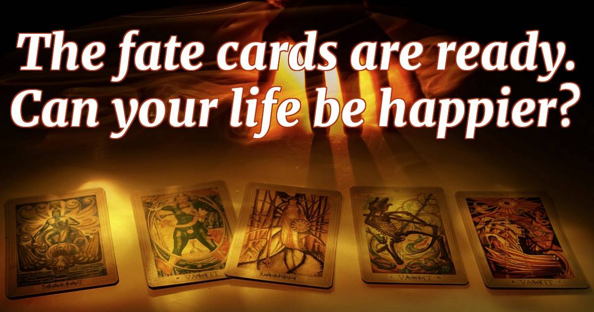 The fate cards are ready. Can your life be happier? | Funmix.eu
