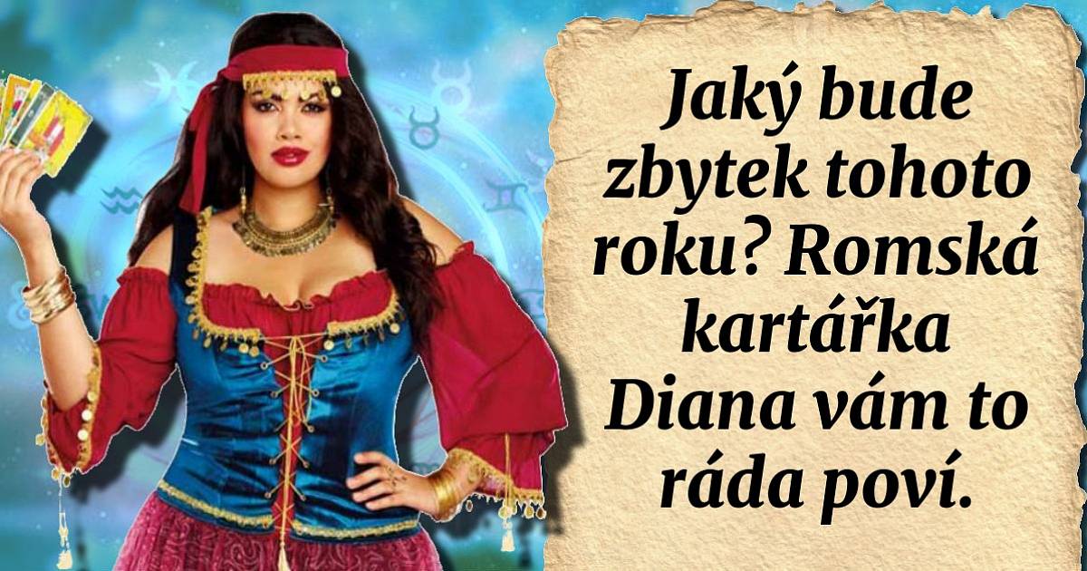 Jaký bude zbytek tohoto roku? Romská kartářka Diana vám to ráda poví ...